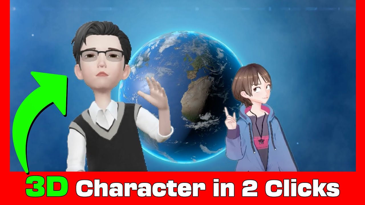 Add 3D Character to Your Videos (Easy Method) - YouTube