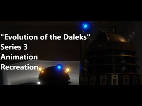 Doctor Who - "Evolution of the Daleks" - Dalek Animation - YouTube