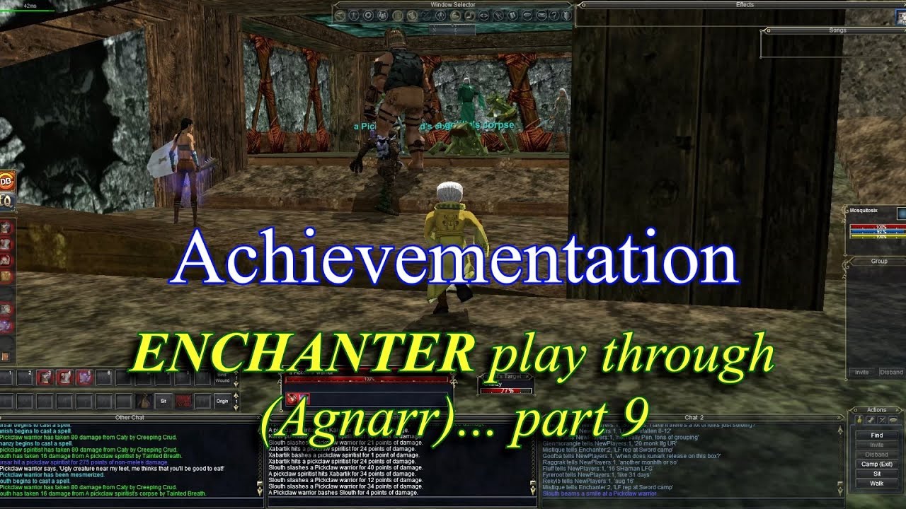 Achievementation "EVERQUEST"(Agnarr) Lets Play: Enchanter... part 9 ...
