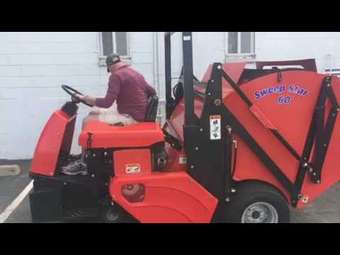 ESI Smithco Sweep Star 60 on eBay 128 hours on it! - YouTube