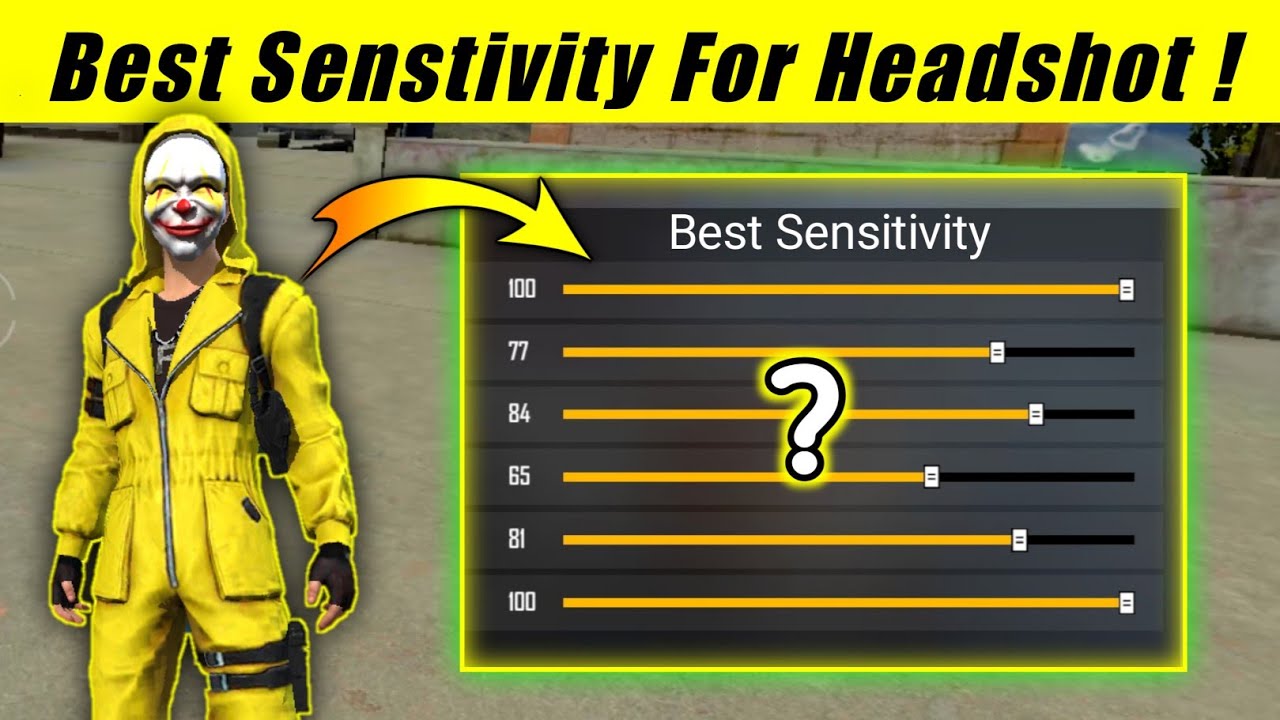 Best Sensitivity For One Tap Headshot | Headshot Sensitivity | New ...