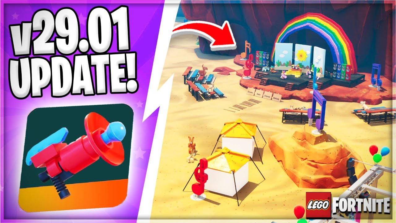 Everything You NEED To Know About Today's Update in LEGO Fortnite! (v29 ...