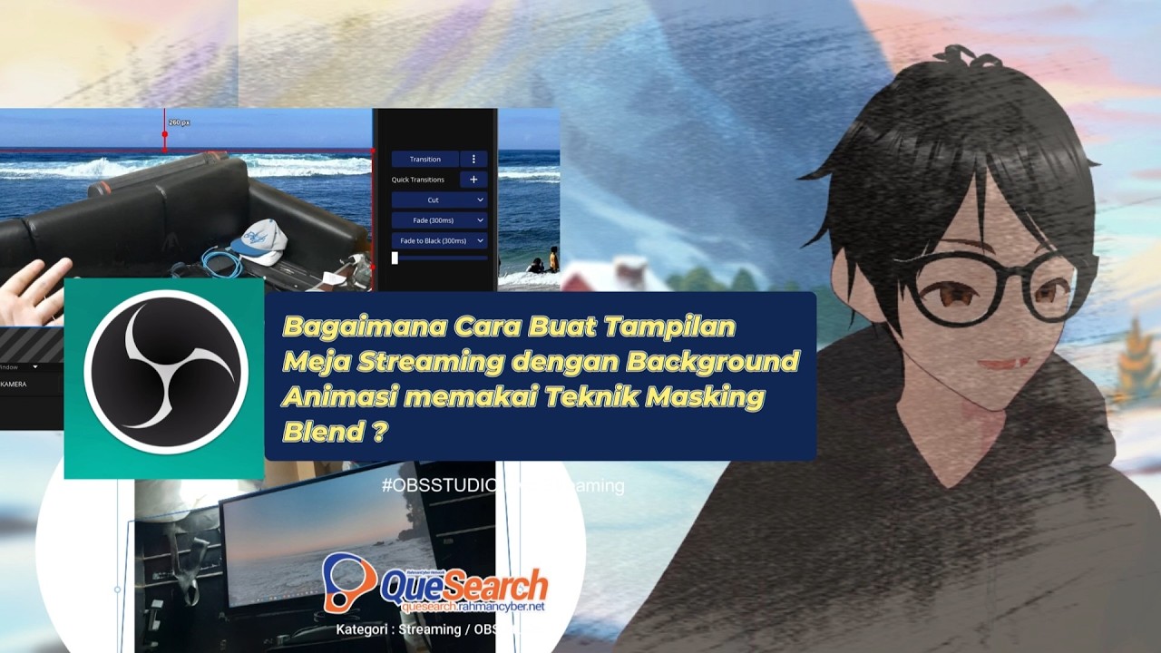 Bagaimana Cara Masking Meja-Kursi & Pasang Background Animasi di OBS ...