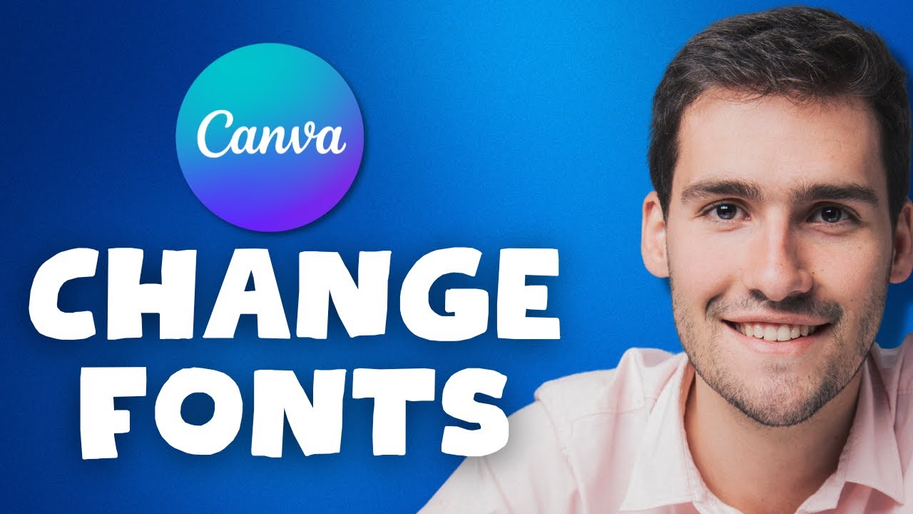 Canva How To Change Fonts In Canva Text In Canva - YouTube