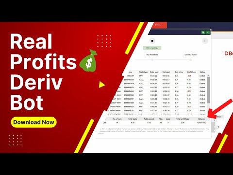 Premium Binary Deriv Bot - Easy Profits Binary Deriv Bot | Live Profits Example Binary Deriv Bot