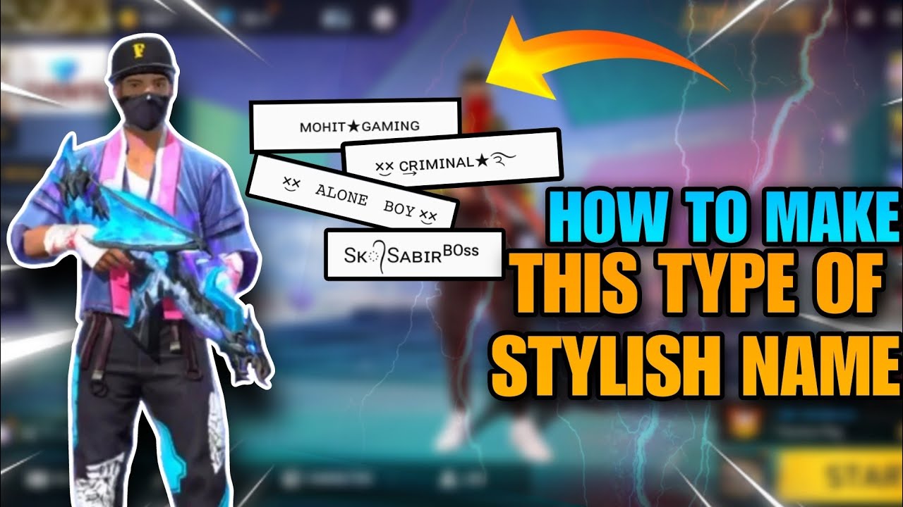 HOW TO CHANGE YOUR SIMPLE NAME INTO STYLISH NAME 🤔IN FREE FIRE || MOHIT ...