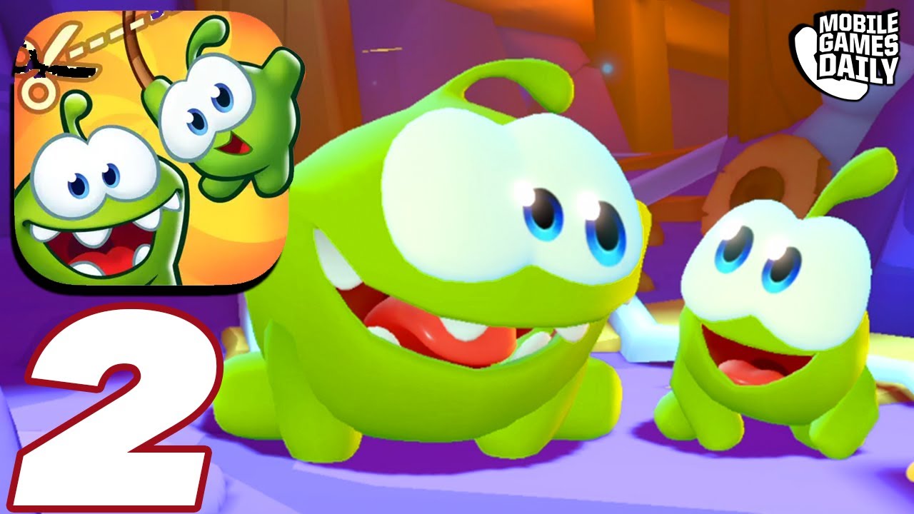 CUT THE ROPE 3 Full Game Walkthrough Part 2 (All Levels 3 Stars) - YouTube