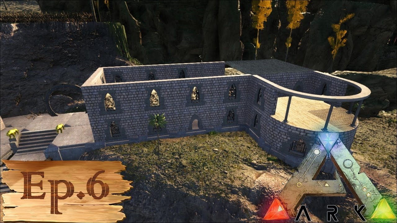 [FR] ARK Moddé #6 - Un plus gros château ! - YouTube