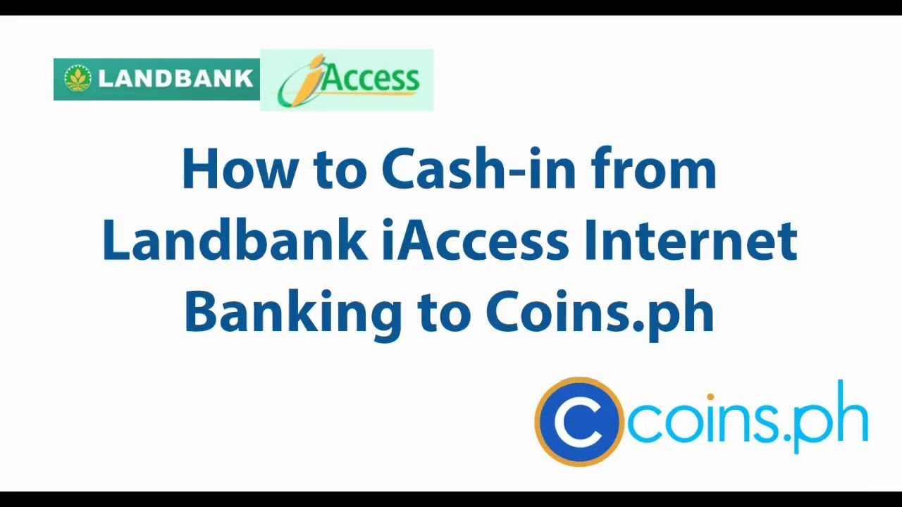 How to Transfer of fund | Cash in from Landbank iAccess Internet ...