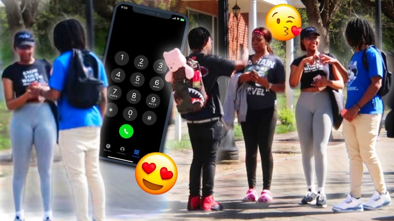 Rizzing College Baddies At Clark Atlanta University😍 Youtube