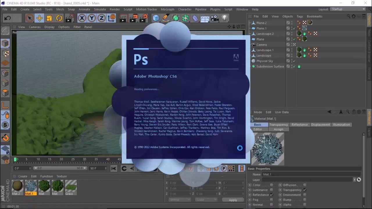 How to - Create wave displacement map in Cinema4d - YouTube