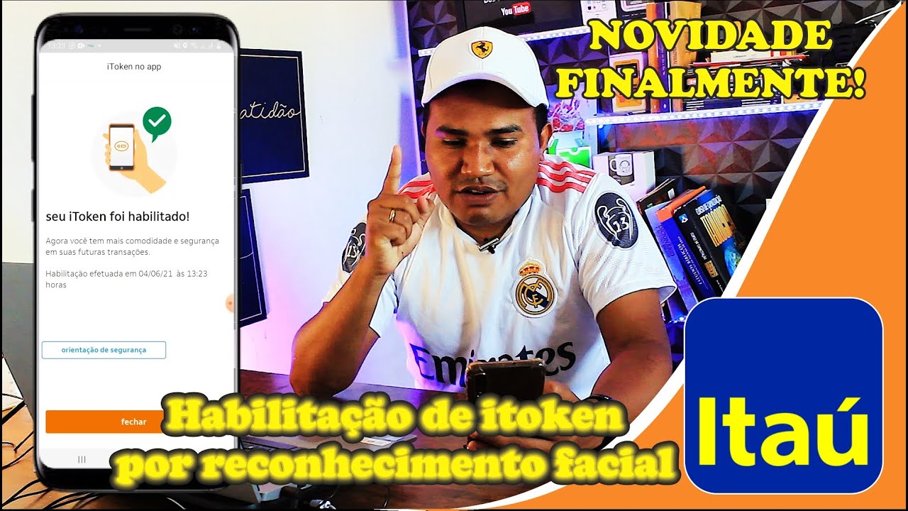 NOVIDADE CAIXA ELETRONICO NUNCA MAIS HABILITACAO DE ITOKEN DO ITAU ...
