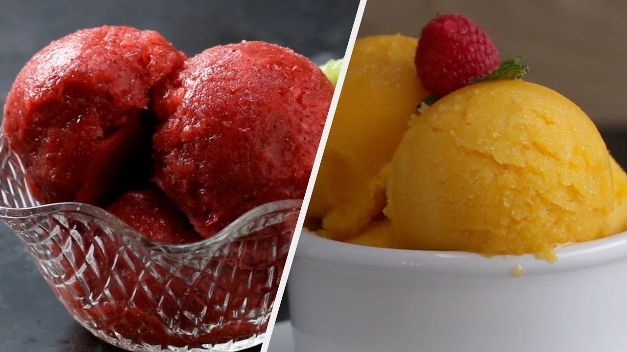 Refreshing Fruit Sorbets • Tasty Recipes - YouTube