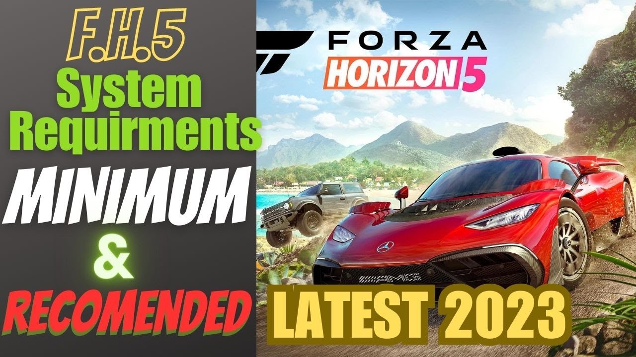 Forza Horizon 5 System Requirements 2023 | URDU & HINDI - YouTube