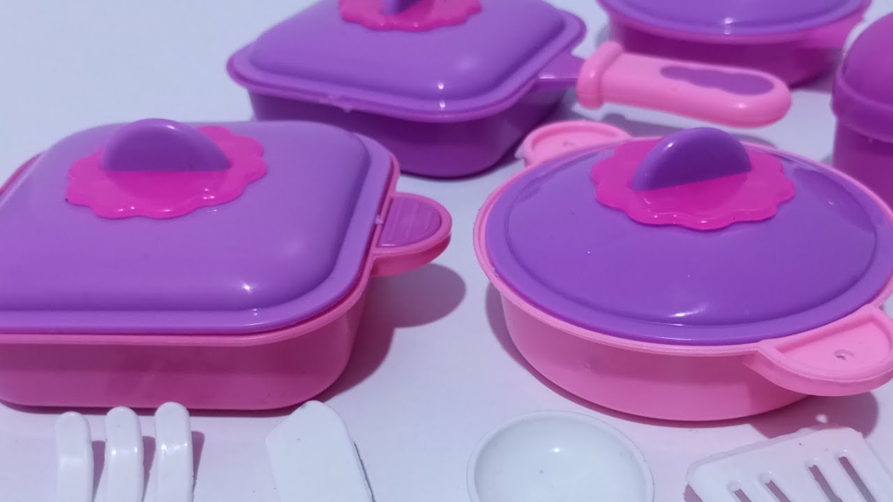 5 Minutes Satisfying with Unboxing Hello Kitty Sanrio Kitchen Set ...