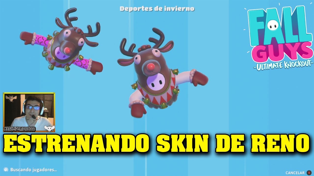 ESTRENANDO SKIN DE RENO 🦌 | Fall Guys - YouTube