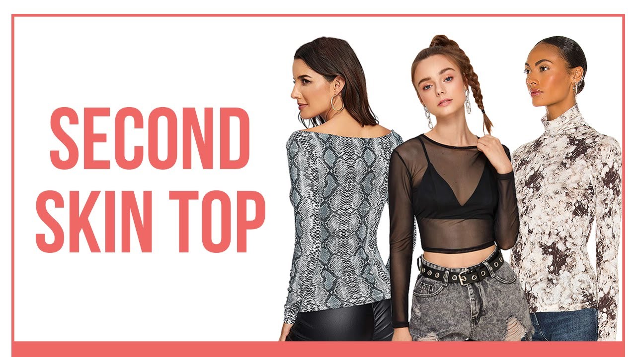 5 Best Second Skin Tops to Shop from Amazon - YouTube