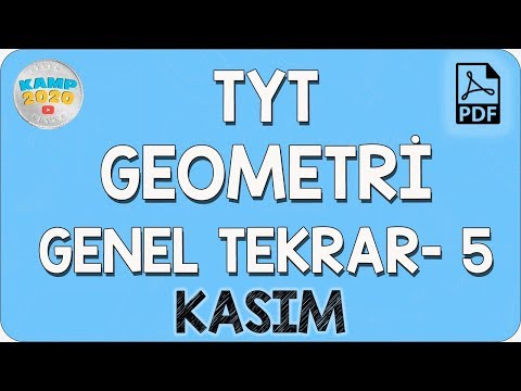 TYT Geometri Genel Tekrar- 5 (Kasım) | Kamp2020