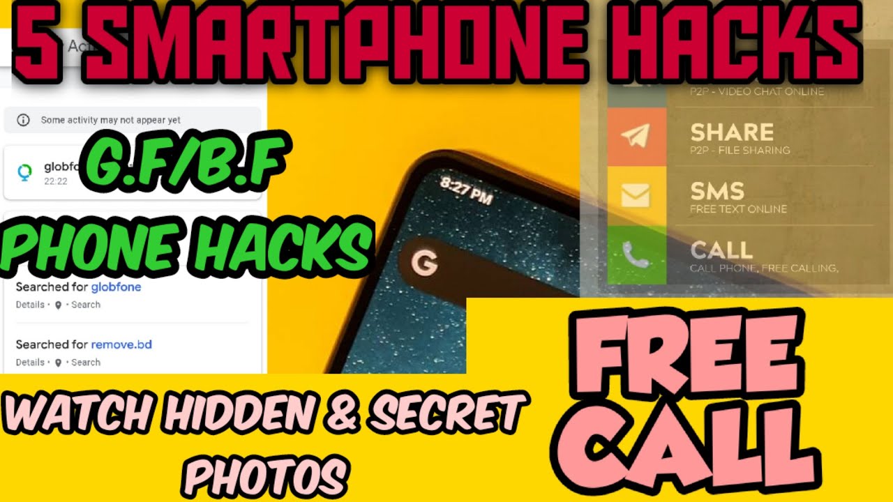5 New Smartphone Hacks And Tricks You Must Know 😱😱📱 - YouTube