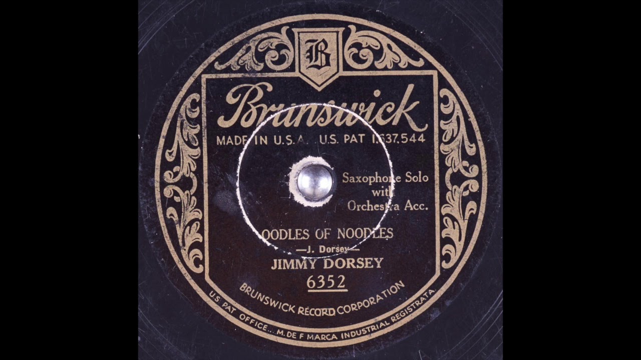 Oodles Of Noodles - Jimmy Dorsey - 1932 - HQ Sound - YouTube