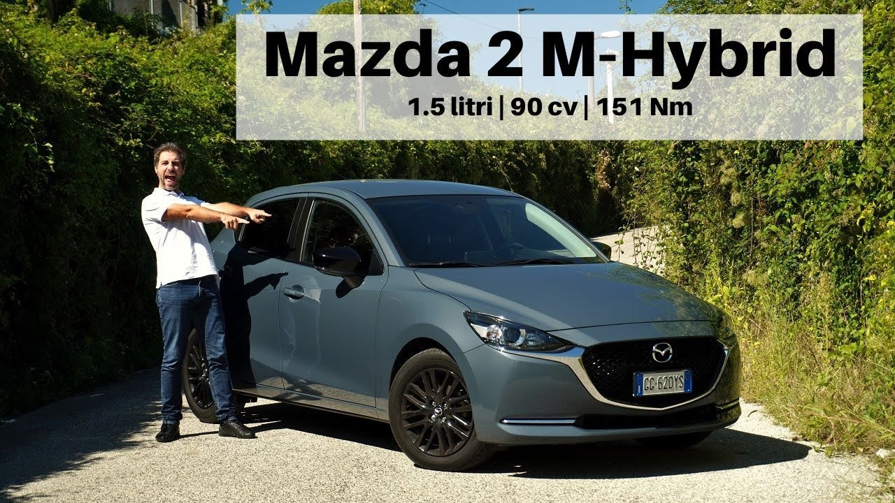 Prova su strada Mazda 2 hybrid 2022 Homura: ancora una garanzia? - YouTube