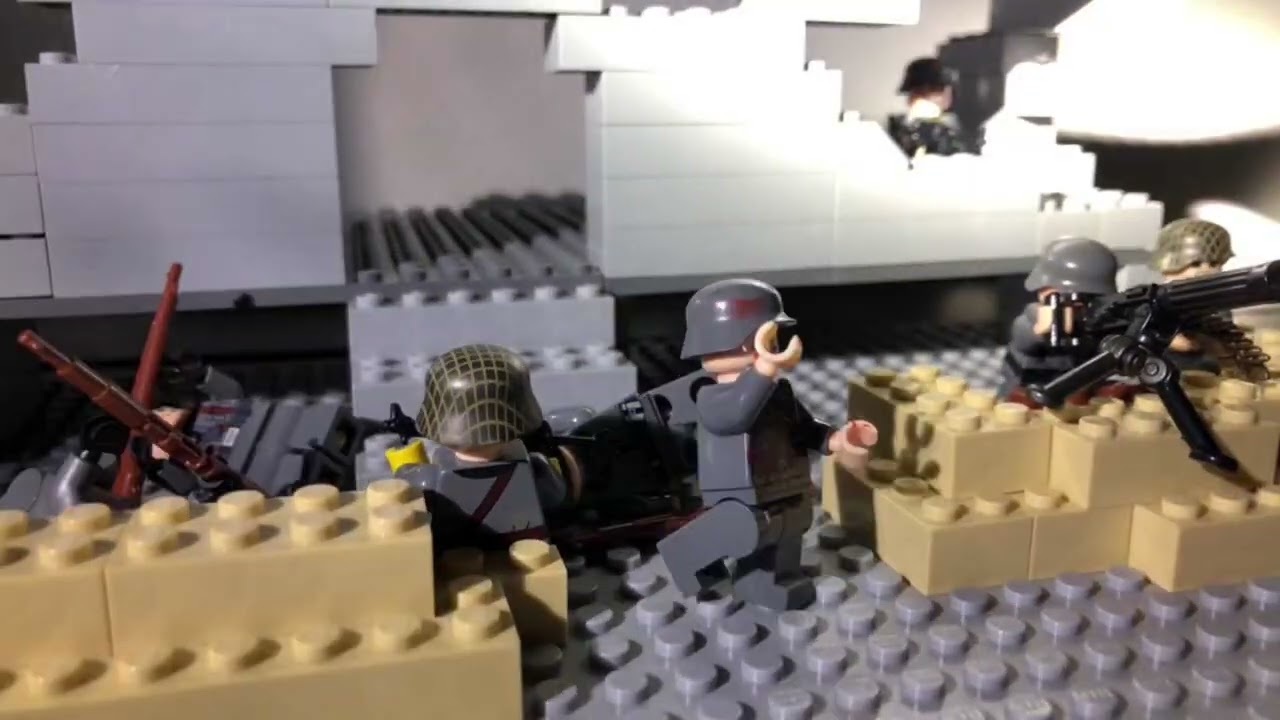 Ww2 battle of Berlin short film Lego stop motion - YouTube