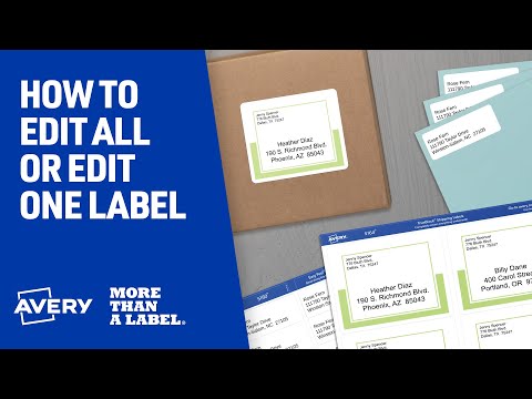 How To Add Fonts Into Avery Design & Print Online