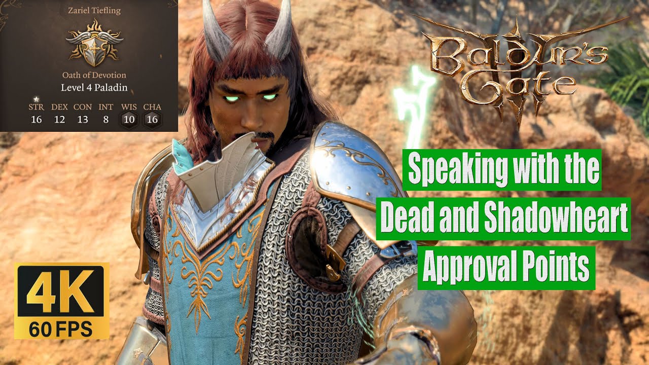 Baldur's Gate 3 Walkthrough Speaking with the Dead and Shadowheart ...