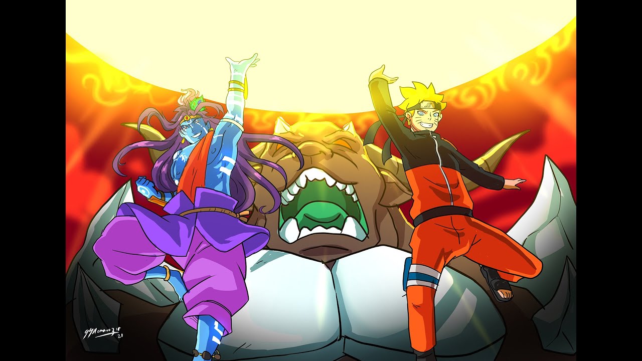 Anime x Indian Mythology (Naruto X Krishna) Fan Animation - YouTube