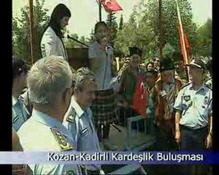 KOZAN,KAZIM ÖZGAN,KAİDRLİ,YILAN,KARDEŞLİK BULUŞMASI,ŞENER
