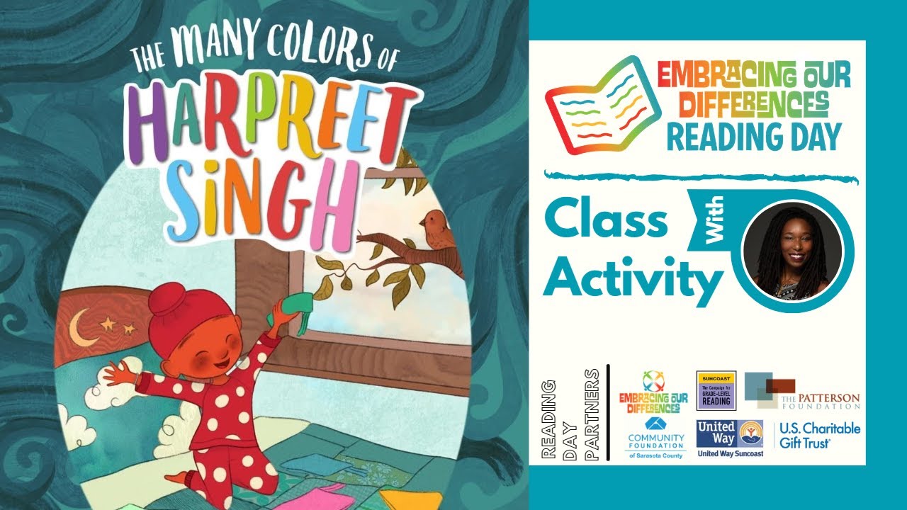 Reading Day Activity - The Many Colors of Harpreet Singh - YouTube
