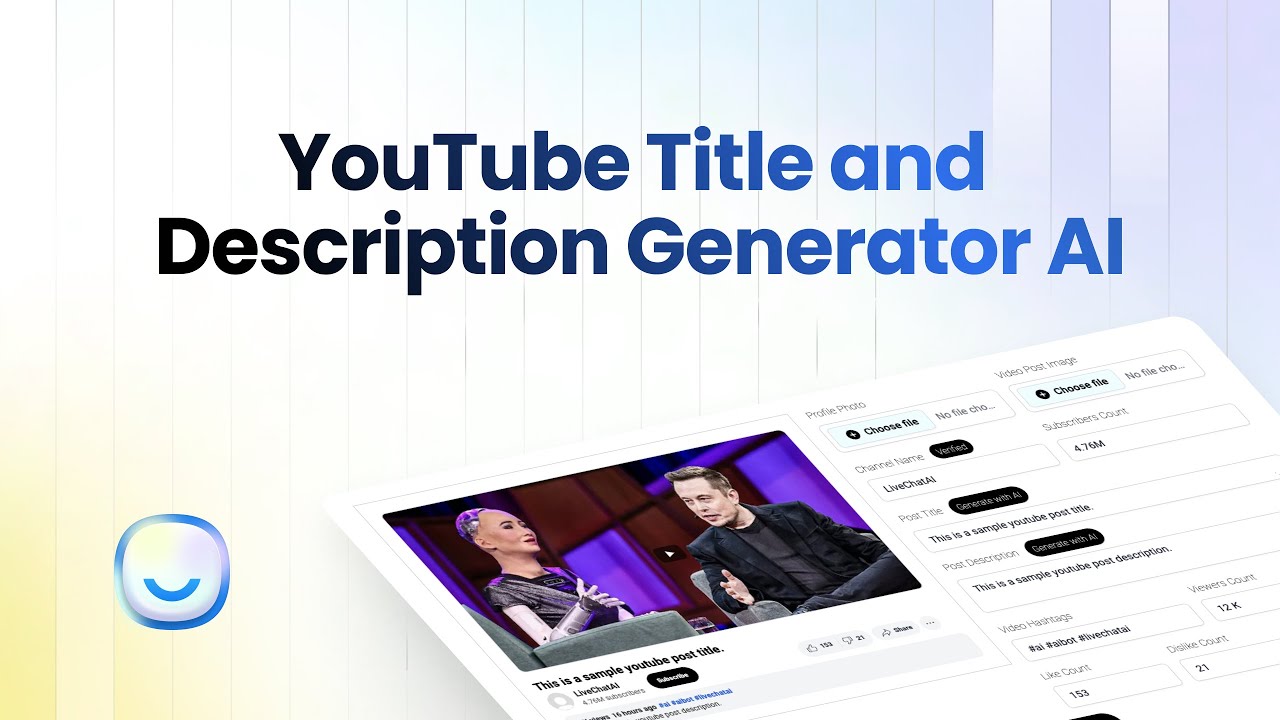 YouTube Title and Description Generator AI - YouTube