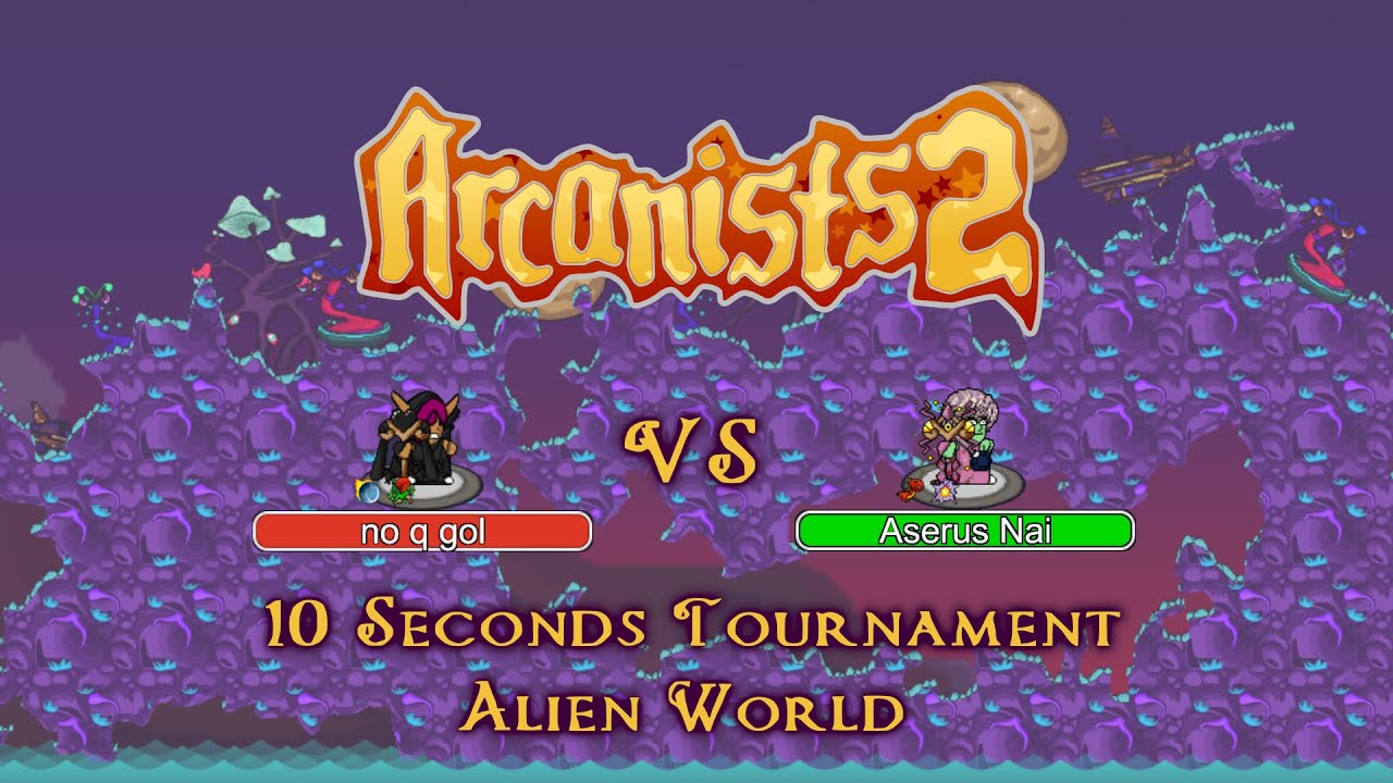 Arcanists 2 - Alien World Tourney 1v1 Mayhem! (Gol vs Aserus Nai) - YouTube