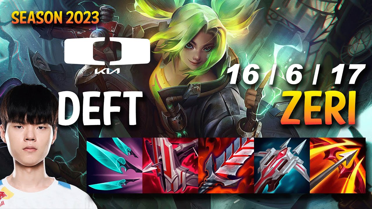 DK Deft ZERI vs APHELIOS ADC - KR Ranked - YouTube