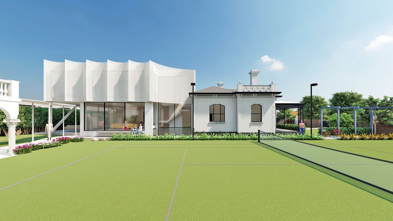 Historic Canterbury Mansion Extension & Alteration Externals Flythrough ...