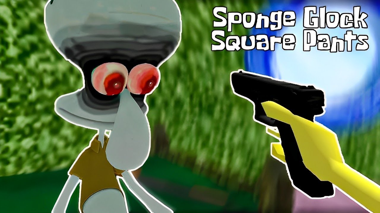 Este Bob Esponja está como RARO...| Sponge Glock - YouTube