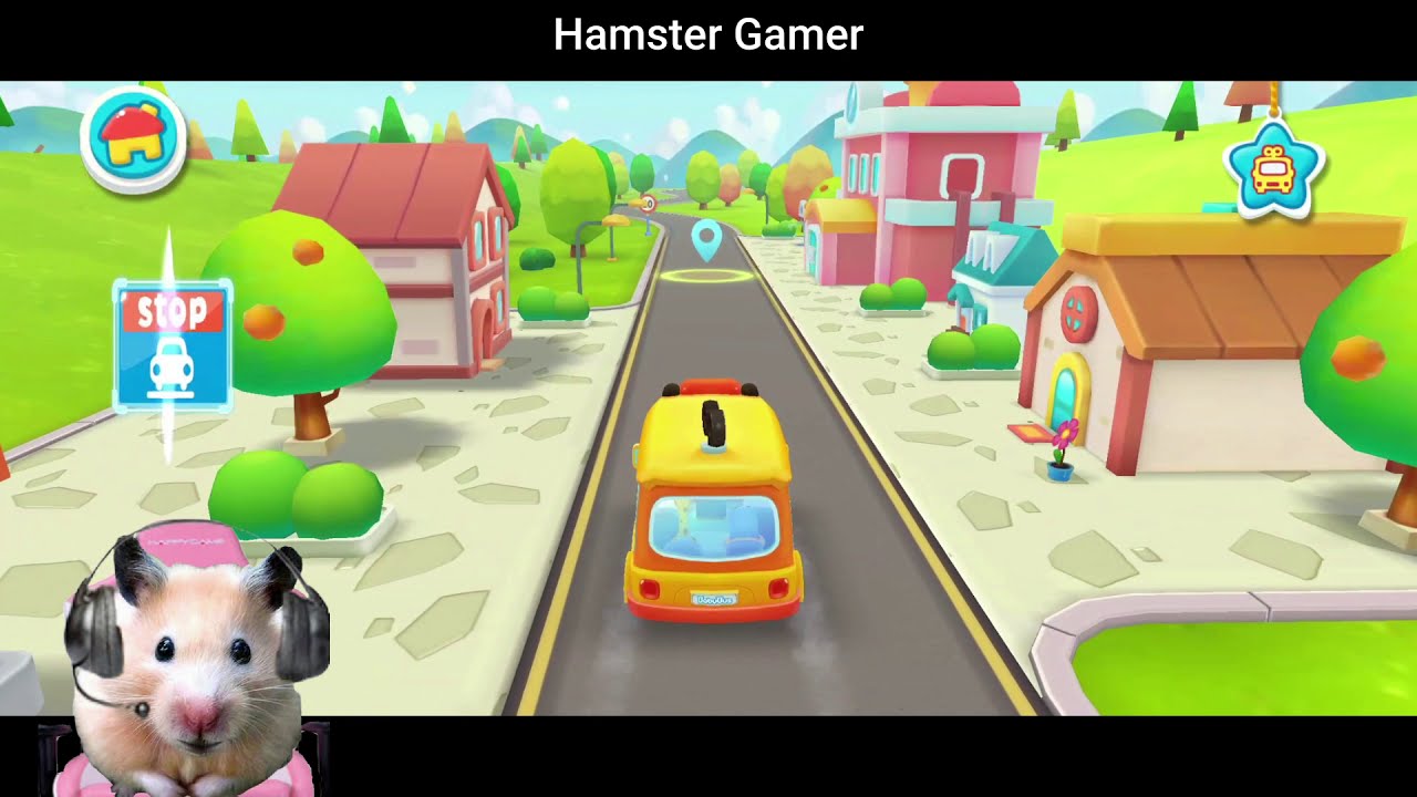 Game Edukasi Anak | Babybus Game | Baby Panda School Bus | Hamster ...