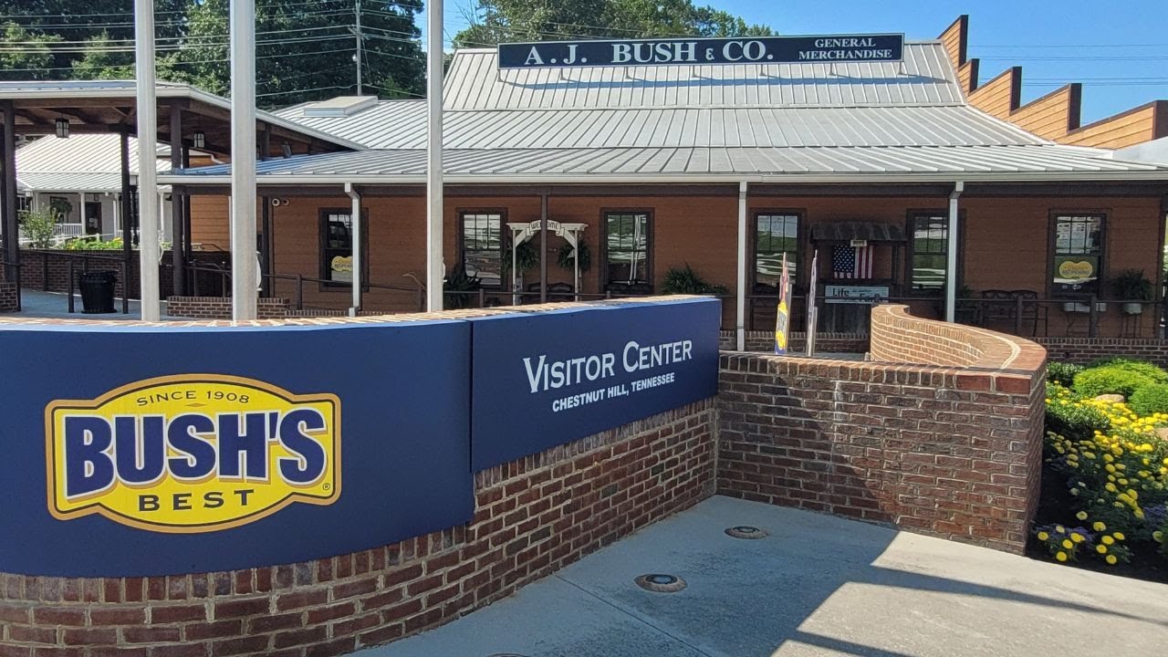 Jamie On Scene - Bush's Beans Museum & Cafe Chestnut Hill, TN - YouTube