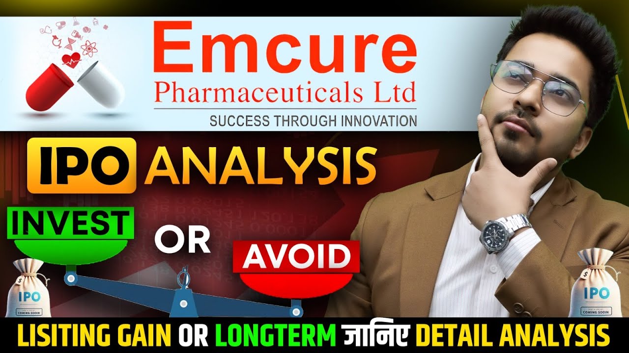 Emcure Pharmaceuticals IPO Review | Apply Or Not ?? | Trading ...