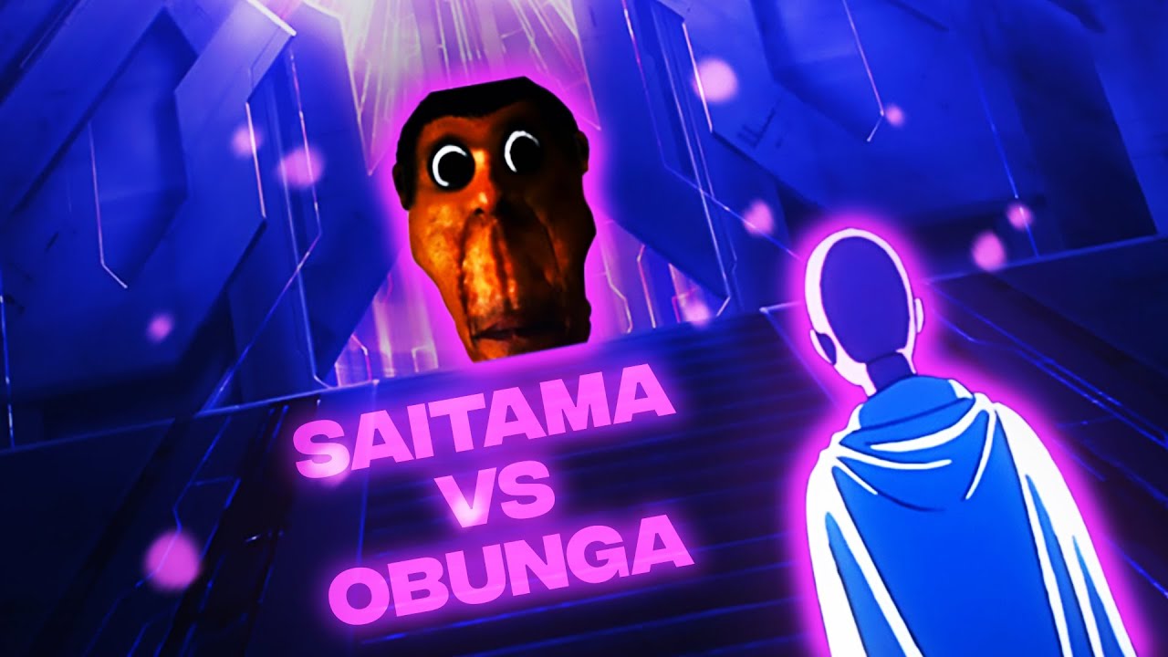 saitama vs obunga | obunga in anime? - YouTube