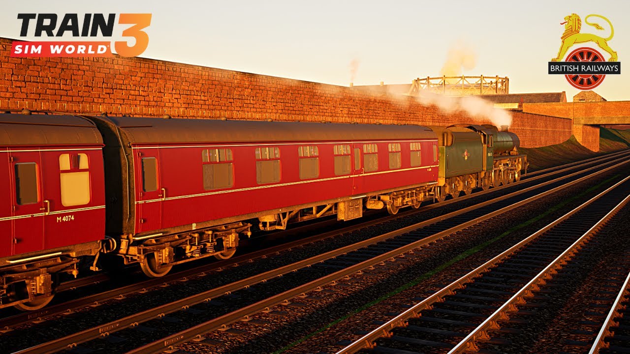 Train Sim World 3 | Passenger Mode | Ride to Runcorn during fine ...