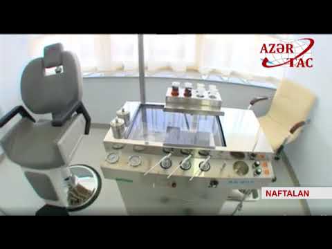 Naftalan Şəhər Mərkəzi Xəstəxanası istifadəyə verilib