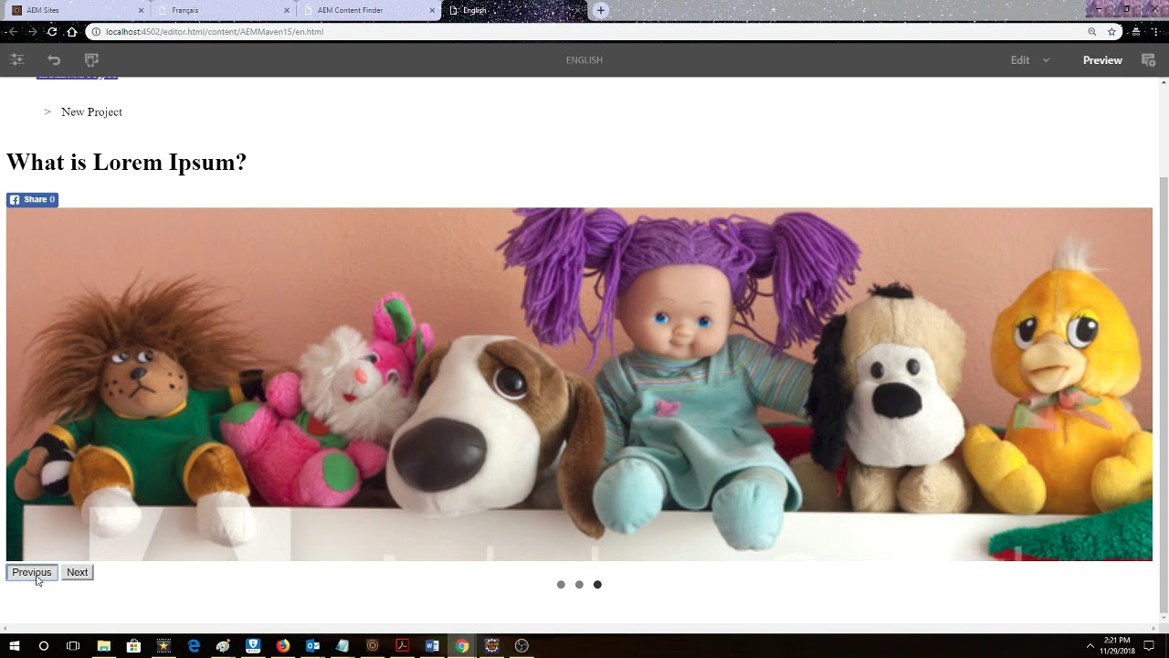 Using the Adobe Experience Manager Core Carousel Component - YouTube