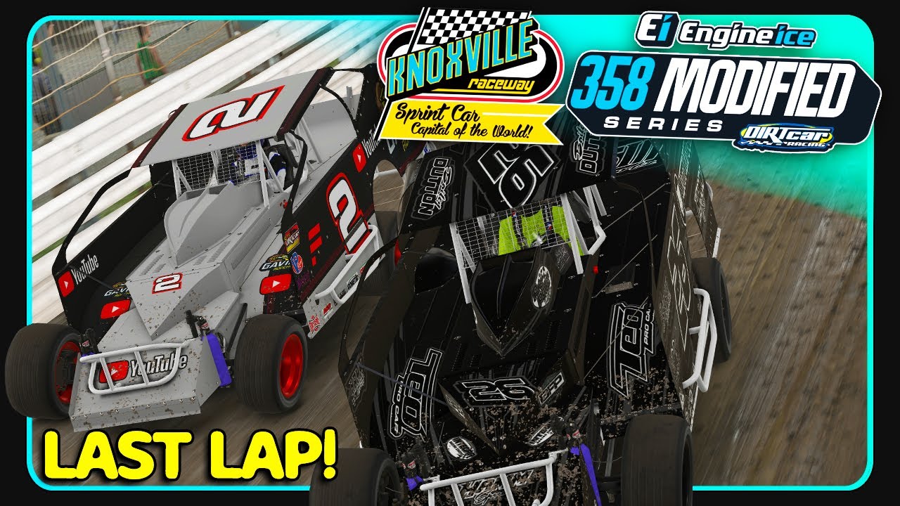 358 Modified - Knoxville Raceway - iRacing Dirt - YouTube