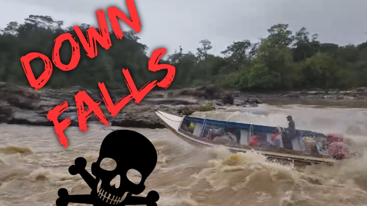 Coming down "the rail" - Cuyuni River, Guyana. - YouTube