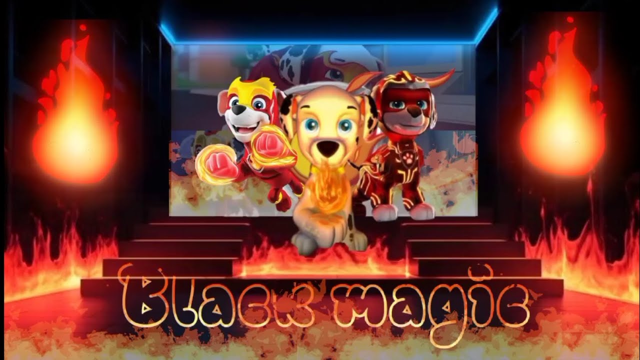 Black magic 🪄 | marshall edit Paw Patrol mighty pup powers 🦸‍♀️🐾 - YouTube