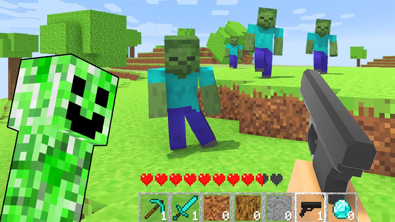 PLAYING MINECRAFT BAD EDITION! (funny) - YouTube