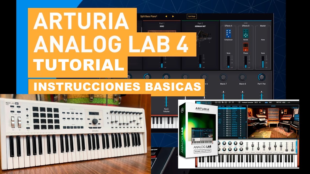 Tutorial de Analog Lab 4: Aprende a Navegar por sus Características y ...