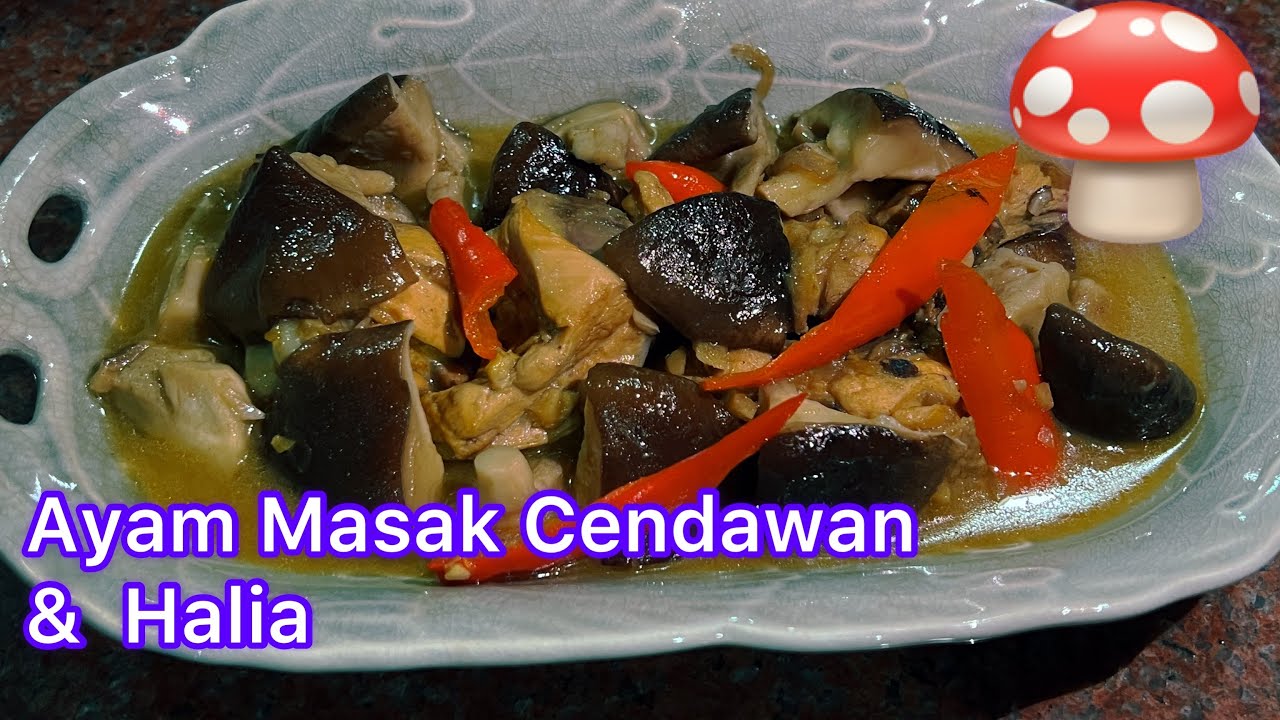 Chicken With Mushroom And Ginger / Ayam Masak Cendawan & Halia. Tips ...