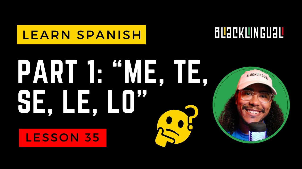 Understanding Sentence Structure In Spanish YouTube